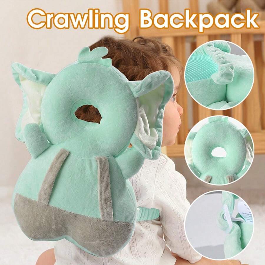8 Styles Baby Head Protector Backpack, Toddler Safety For Crawling ...