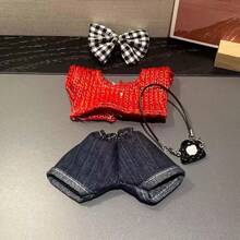 (Doll Clothes Only) Compatible With Labubu 17cm Doll, Casual Cute ...