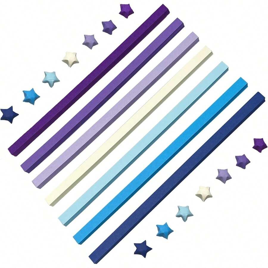 Origami Stars, 540 Sheets Star Origami, Star Strip Star Origami Strips ...