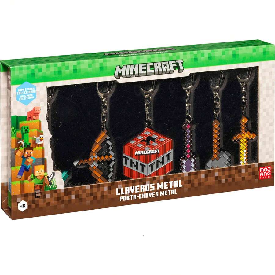 Spin Master Metal Keychains Set, Officially Authorized Genuine Game 3 ...