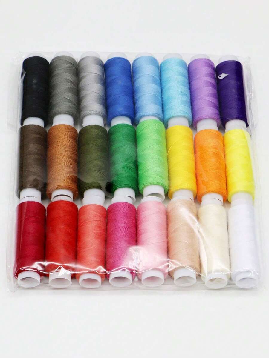 1/2/4PCS Polyester Sewing Thread Set, Small Roll Household Sewing ...