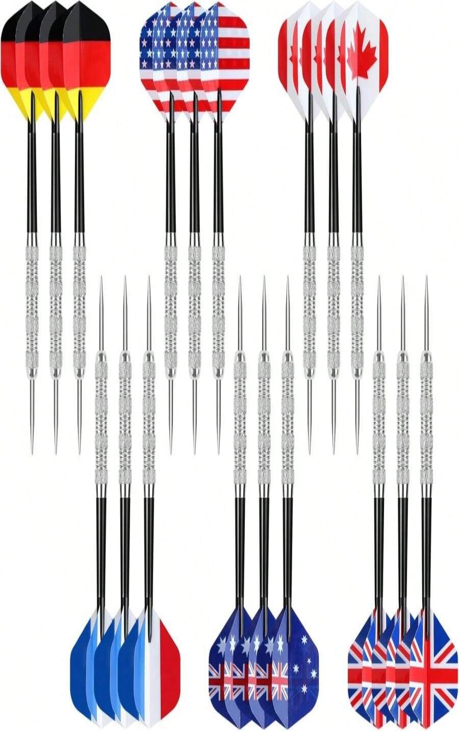 Accmor Metal Tip Darts, Steel Tip Darts, Professional Metal Darts ...