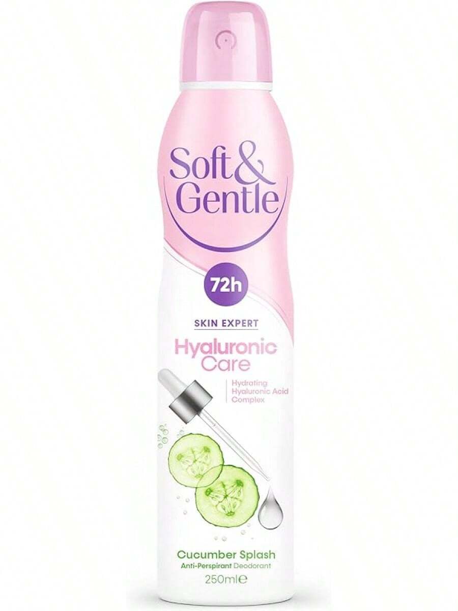 SOFT & GENTLE Anti-Perspirant Deodorant, Skin Expert Hyaluronic Care ...
