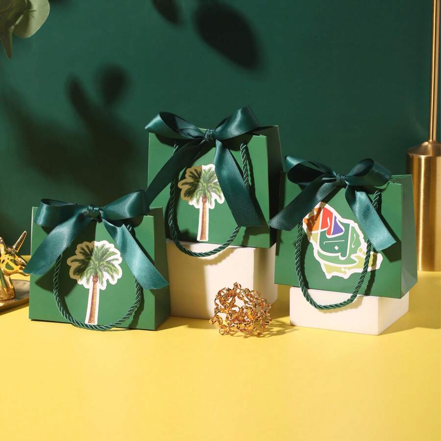 10pcs/Pack Saudi National Day Gift Boxes, Middle Eastern Saudi Festival ...