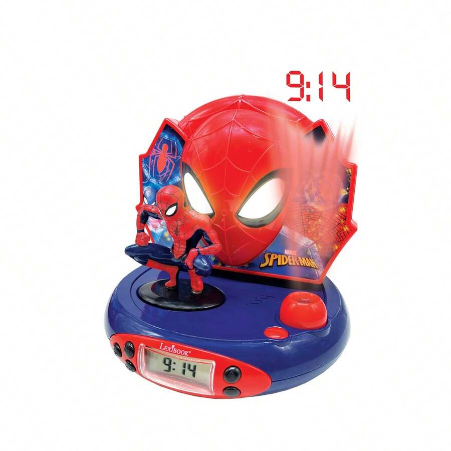 3D Spider-Man Projector Clock With Super Hero Sounds | SHEIN USA