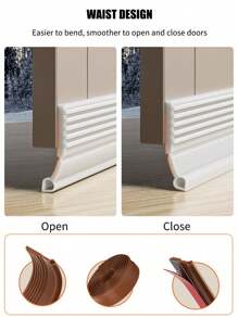 100cm Water Drop Shape Sealing Strip Door Seam Door Bottom Sealing ...
