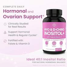 Premium Inositol Supplement Combines Myo-Inositol And D-Chiro Inositol ...