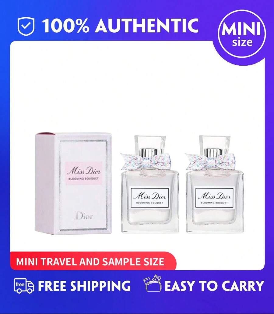 Miss Christian Dior Blooming Bouquet Eau De Toilette Sample Mini Travel ...