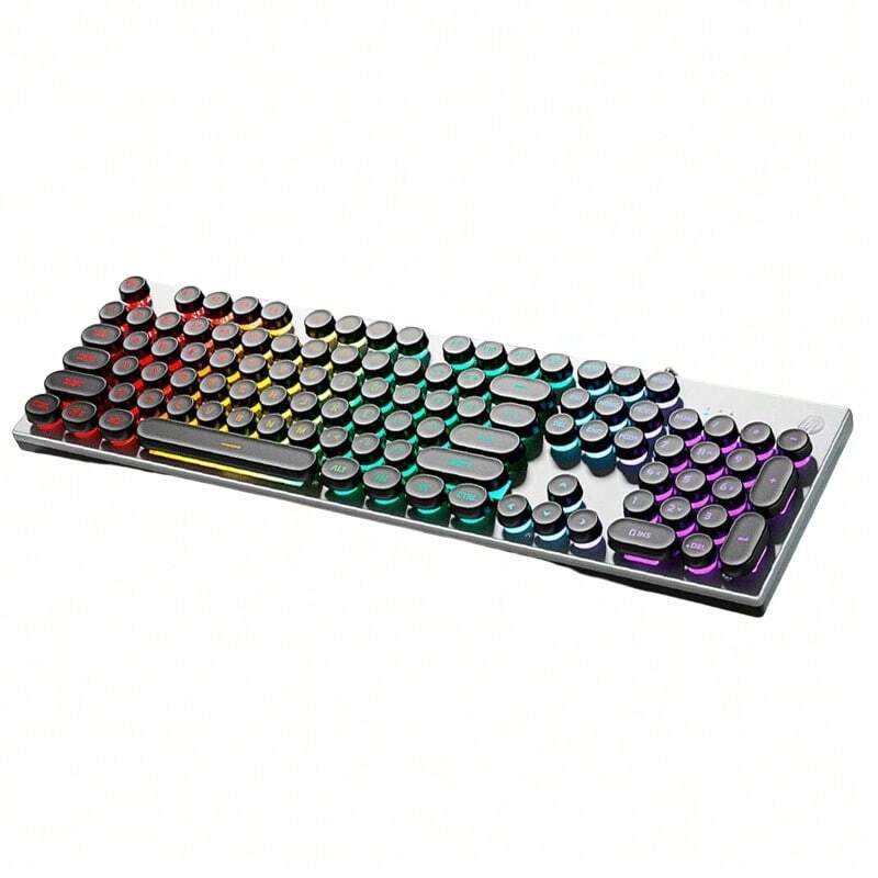HP K500Y Mechanical Keyboard Wired RGB Backlit Gaming Keyboard Gaming ...