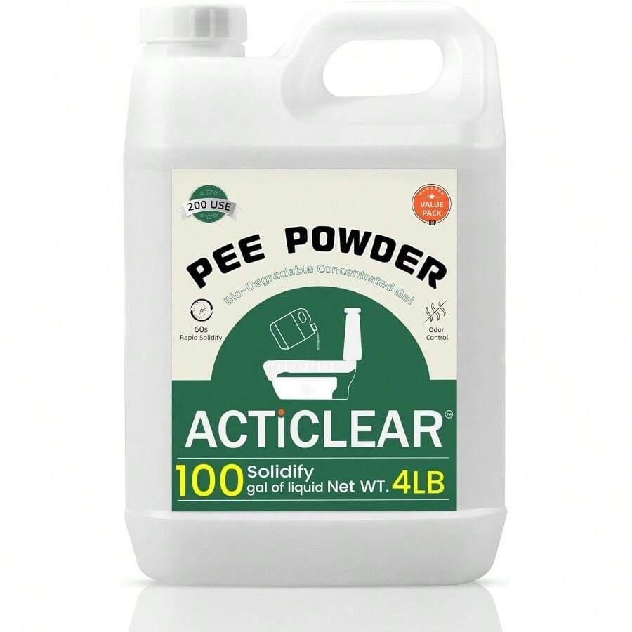 Pee Powder Gel 2 4lb Rapid 60Second Absorption And Odor Neutralizer For ...