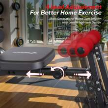 MERACH Ab Machine, Multi-Functional Adjustable Ab Trainer & Exercise ...