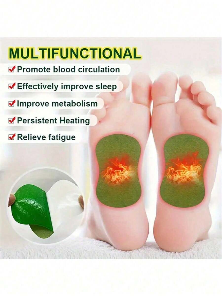 Moxa Foot Patch With Plant Essence - Gentle, Non-Irritating Daily Care ...