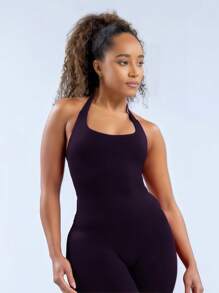 Impact Halter Top Women Impact Longline Halter Tops Workout Longline ...