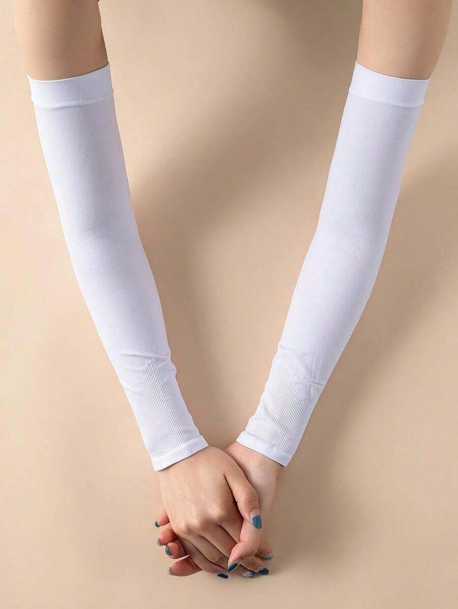 1pair Unisex Cooling Arm Sleeves With, Outdoors Sports Arm Cover ...