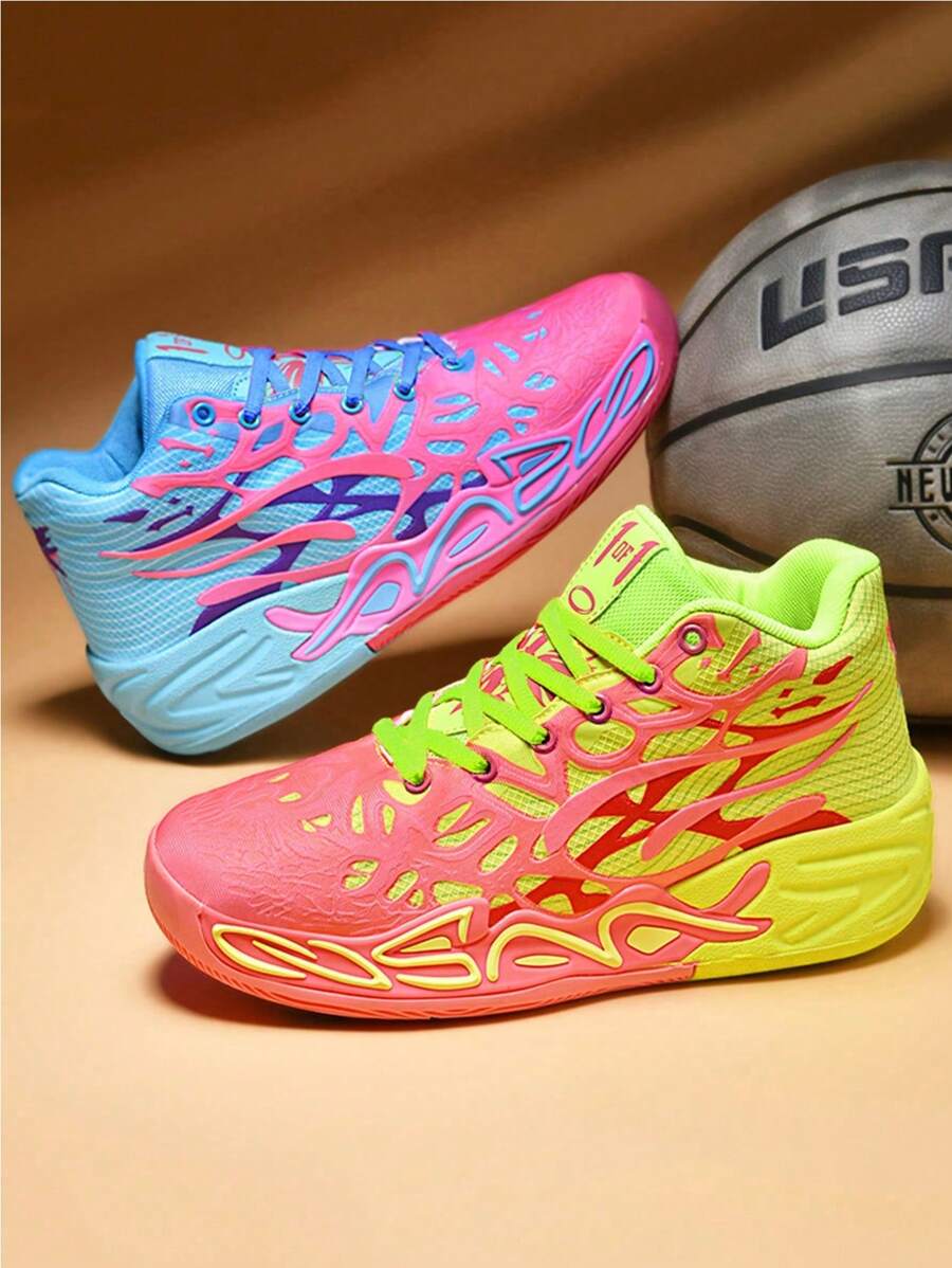 Summer High-Top Basketball Shoes 2025 New Model, Suitable For Teenagers ...