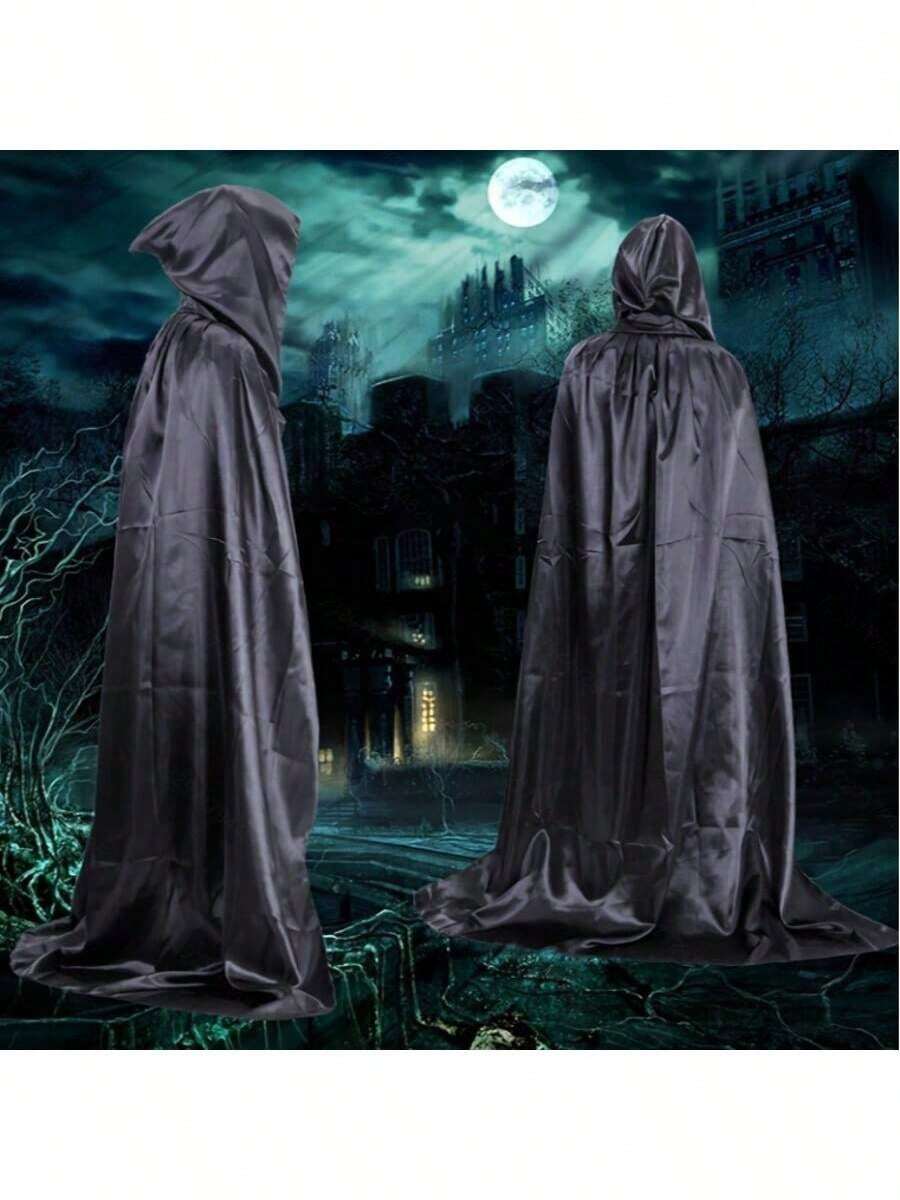 1pc New Halloween Cloak Death Grim Reaper Vampire Witch Cloak Party ...