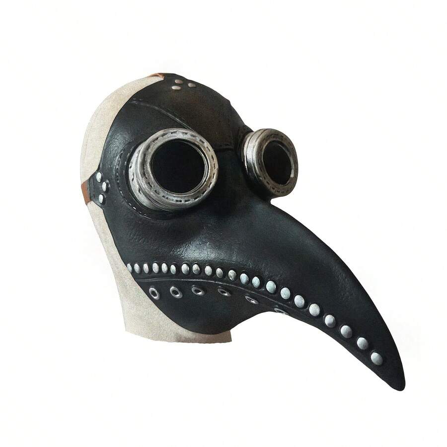 Plague Doctor Bird Mask Long Nose Beak Cosplay Steampunk Halloween ...