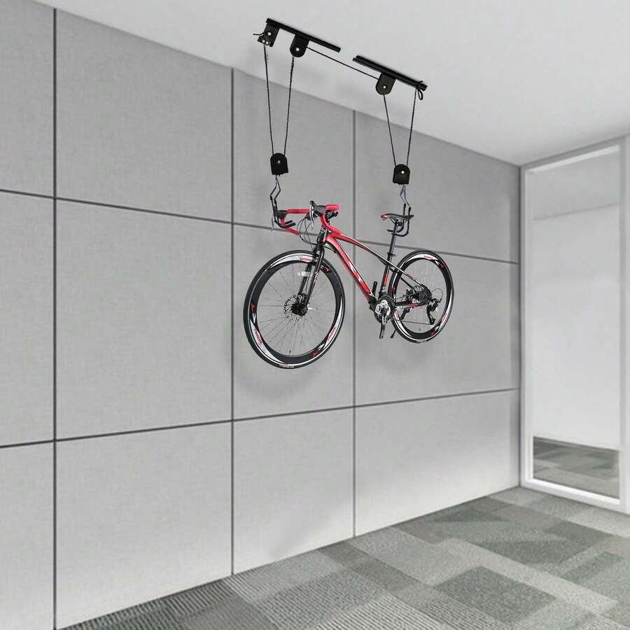 TFCFL Hanging Surfboard Ceiling Mount Kayak Storage System Pulley Kayak ...