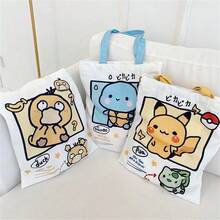 pokemon 1pc Pokemon Anime Pokemon Pikachu Canvas Shoulder Bags Squirtle ...