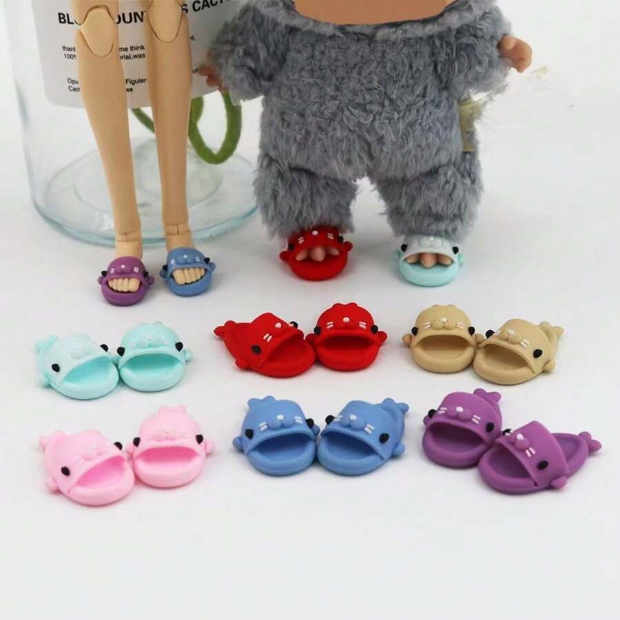 [Solo scarpe] Ciabatte del bambola BJD indossabili, pantofole di ...