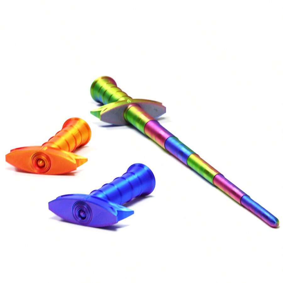 1pc 3D Printed Ship Sword Spiral Telescopic Sword Rotating Warrior ...
