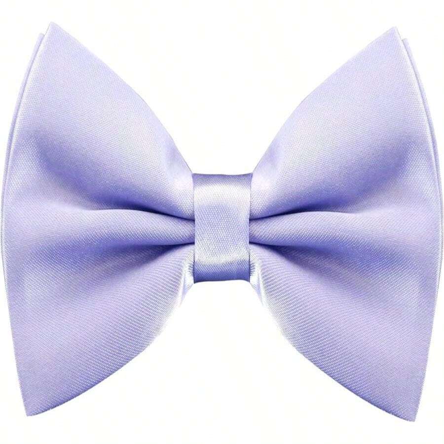 Alizeal Mens Adjustable Pre-Tied Solid Bow Tie | SHEIN USA