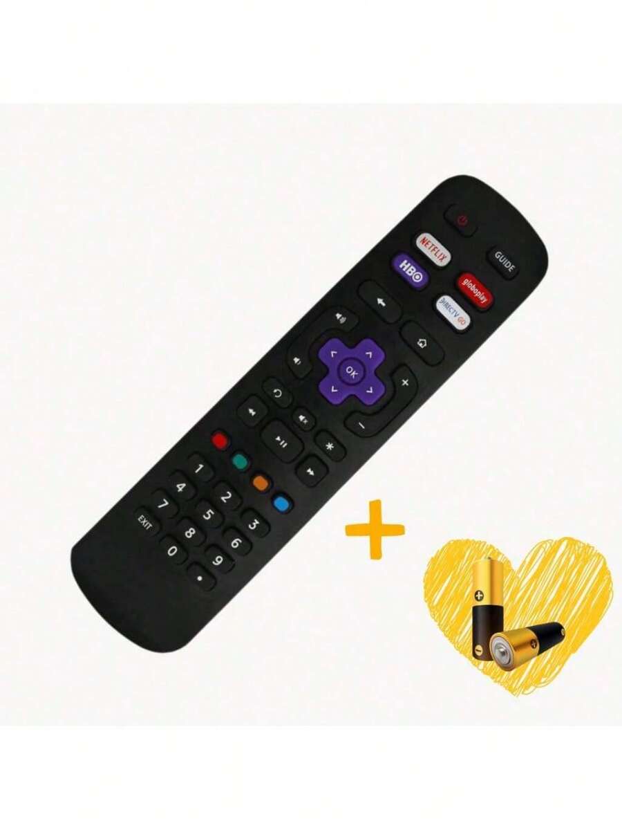Semp Roku Smart 4k Directv Remote Control | Replacement | Compatible ...
