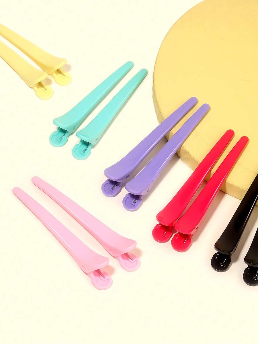 6pcs Professional Hair Clips For Styling Sectioning, Anti-Slip No-Trace ...