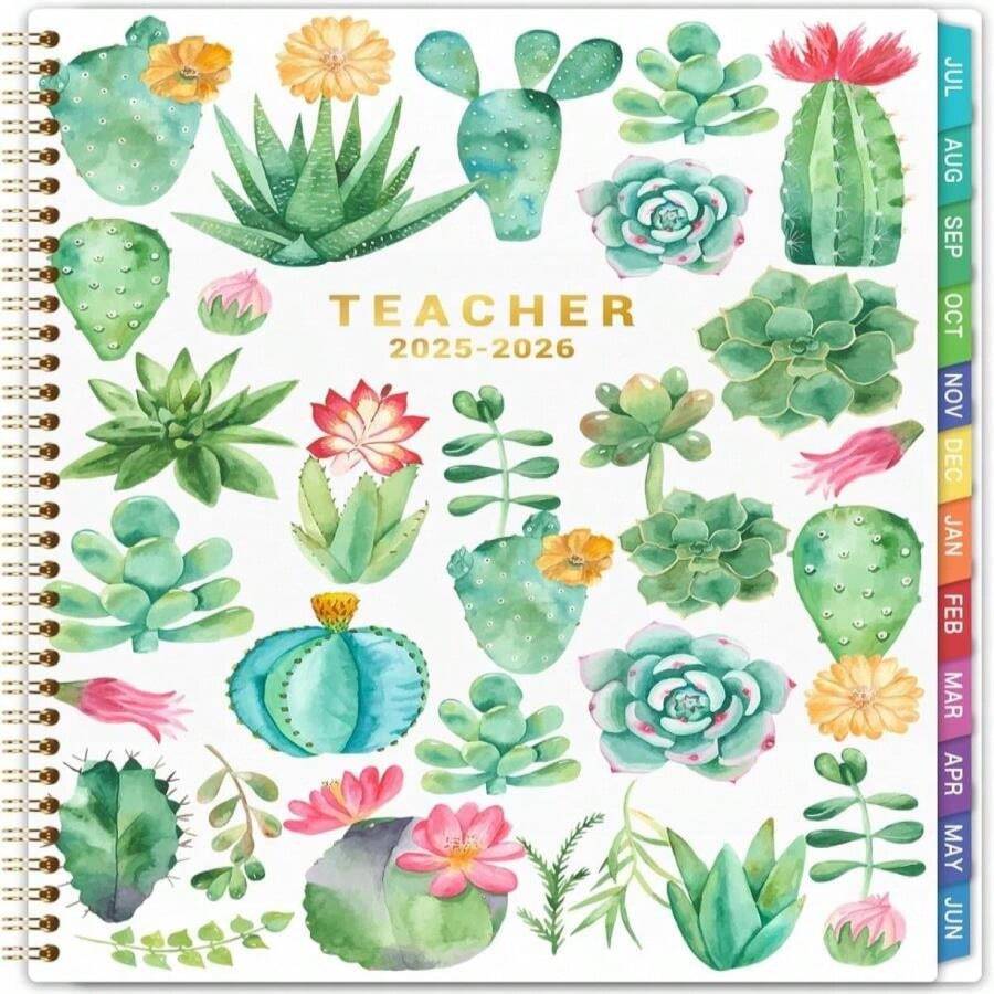 2025-2026 Teacher Planner - Teacher Lesson Planner 2025-2026, July 2025 ...