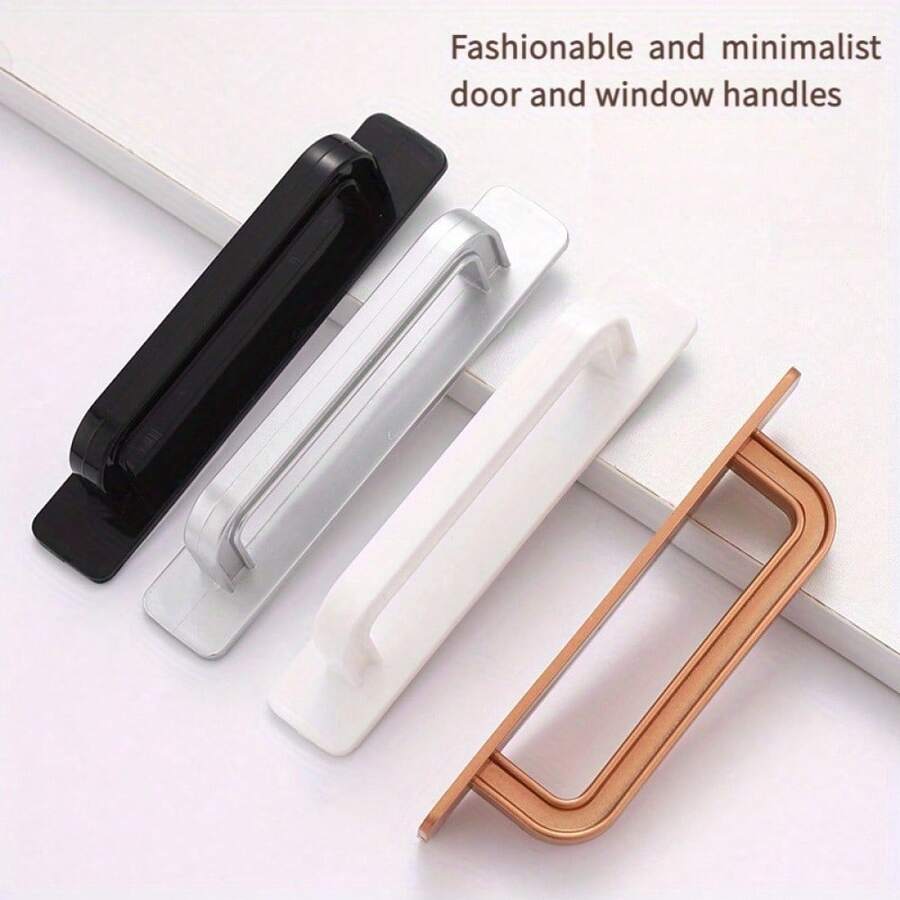 No Drill Needed Door & Window Handles, Sliding Door Pulls, Wardrobe ...