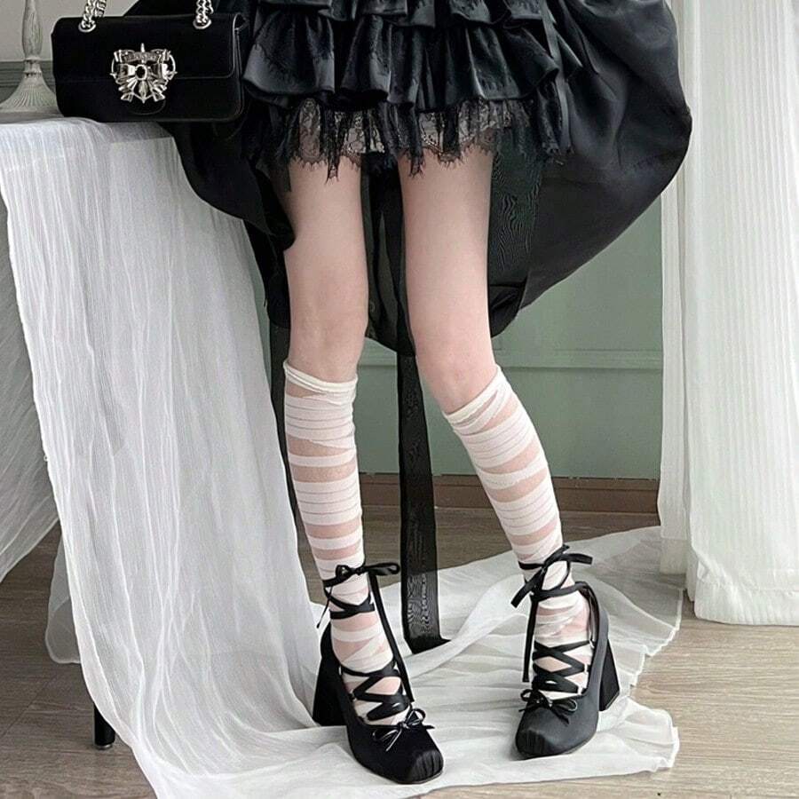 New Ballet French Girl Bow Cross Lace Mary for Sale Australia| New ...