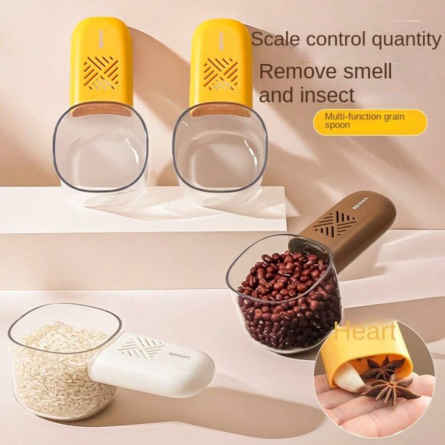 Scoop Rice Spoon Multi Functional Kitchen Household Food Milk Powder ...