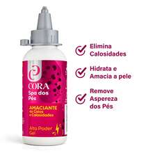 Kit Spa Pés Gel Amaciante Calos 100ml Cora Bota Inoven Bisturi ...