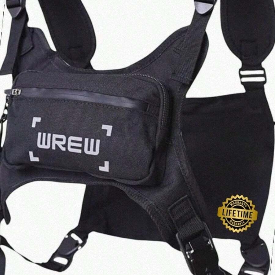 Water Resistant Running Chest Pack For MRunning Phone Holder With Extra ...