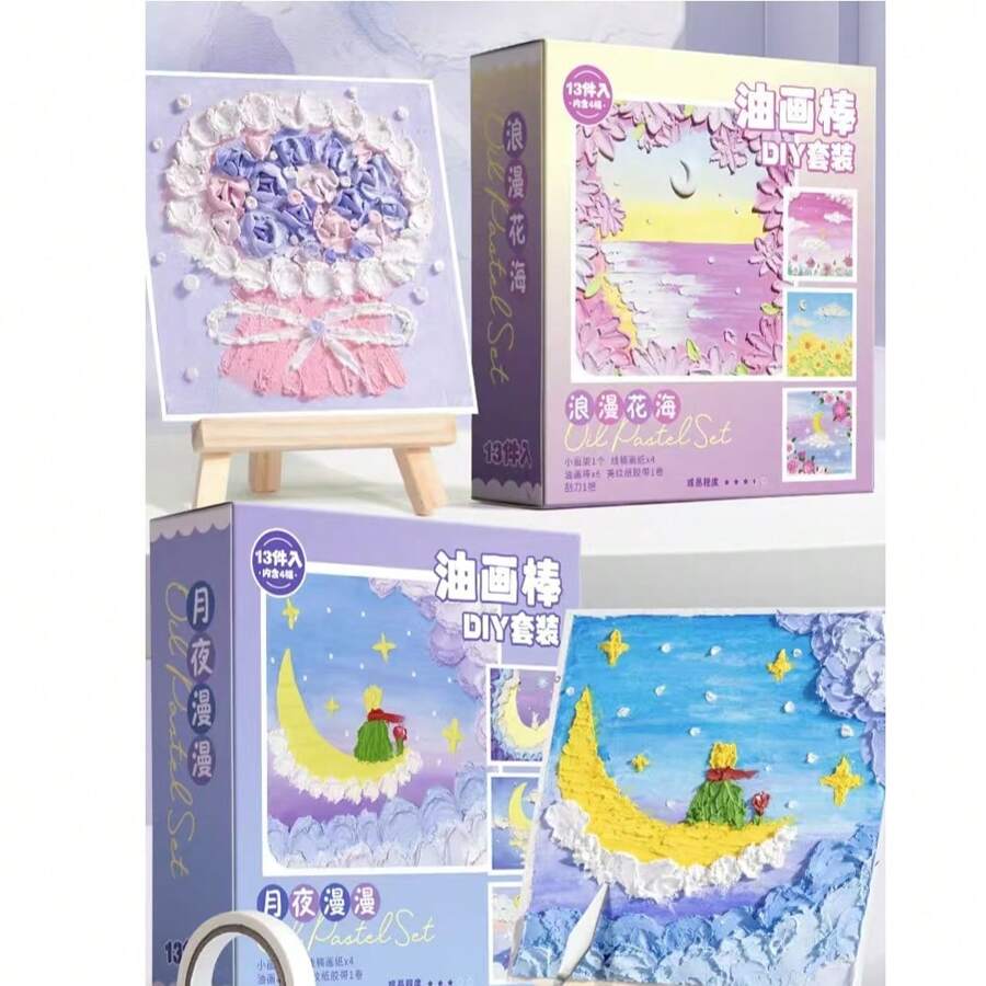 1 Set DIY Handpainted Paper Scraper Tool Kit, Includes 4 Different ...