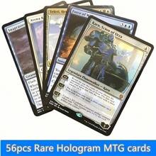 56pcs Black Core Magic The Gathering Cards P9 Dual Land Fetch Land Shock Lands Proxy MTG Cards ...