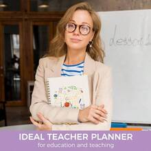Teacher Planner 20252026 Academic Year, Weekly Monthly Teacher Lesson ...