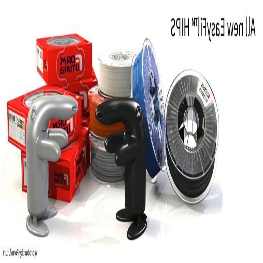 HIPS 2.85mm White 3D Printing Filament - EasyFil, 750g High-Quality ...