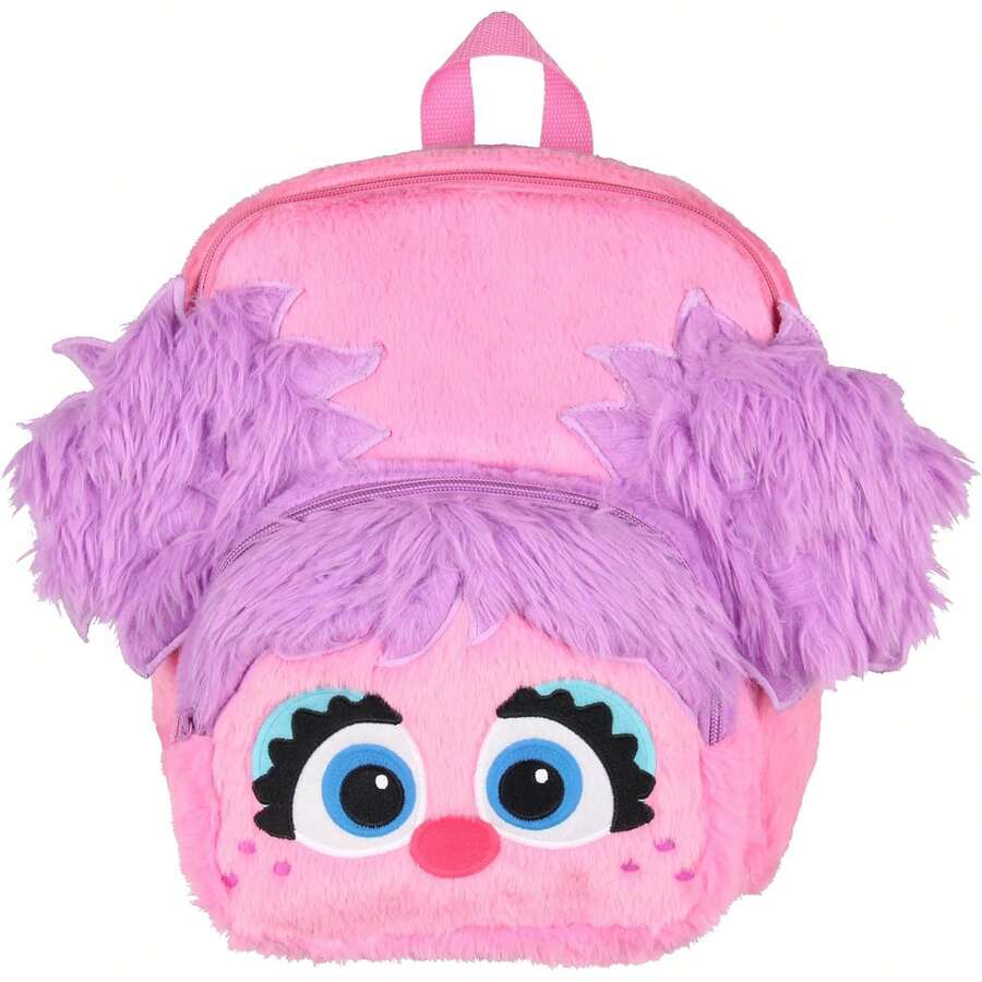 Plush Furry Abby Cadabby Smile Face 12 Inch Backpack Daily Use | SHEIN USA