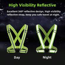 Reflective Running Vest 20 Pack High Visibility Reflective Ar Night ...