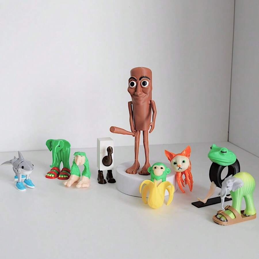 American Shan Hai Jing Mysteries: Cool Mythical Creature Desk Figurines ...