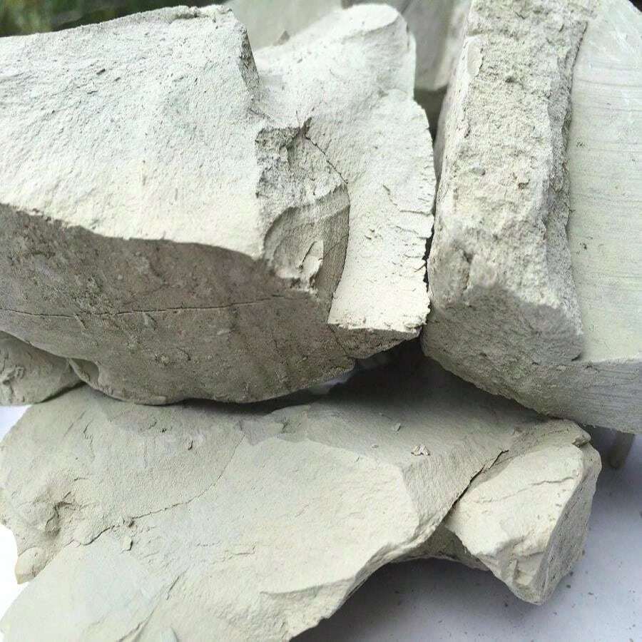 Sapphire Edible Clay Chunks (Lump) Natural For Eating (Food), 4 Oz (113 ...