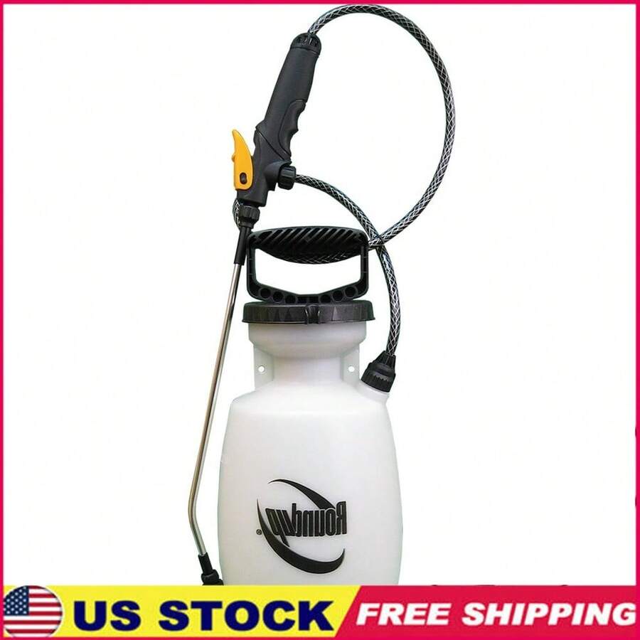 1-Gallon Multi-Use Lawn Garden Pump Sprayer Adjustable Tip Pressure ...