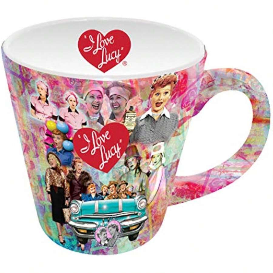 I Love Lucy Mug With Collage | SHEIN USA