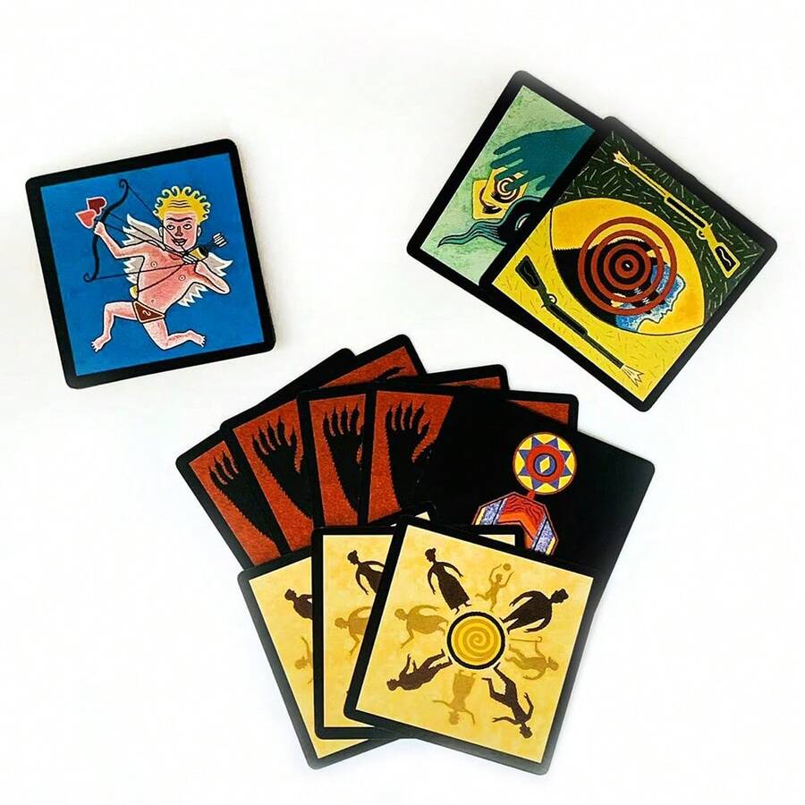 Unisex - Spanish Vocabulary Card Game With Illustrated Action Prompts ...