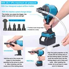 Air Dust Machine Rechargeable Air Dust Machine Lithium Electric ...