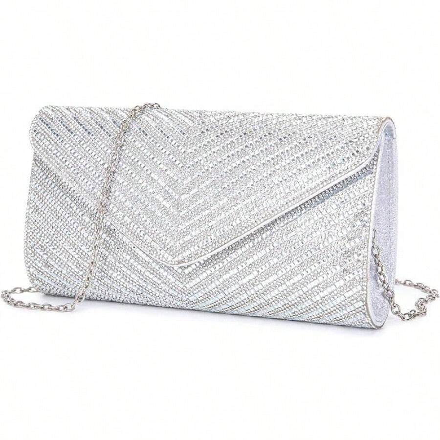 Women's Evening Handbags Envelope Clutch Purses Ladies Crossbody Bags ...