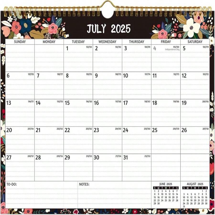 Wall Calendar 2025-2026 – 2 Year Calendar 2025-2026, 1457 X 1142 In ...