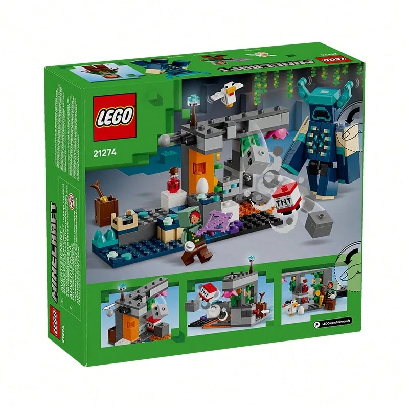 Conjunto de bloques de construcción de la serie Minecraft de LEGO, un ...