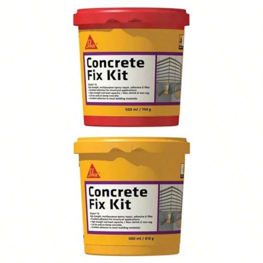 SIKA Epoxy Resin Sika Concrete Fix Concrete Grey SmoothPaste Epoxy ...